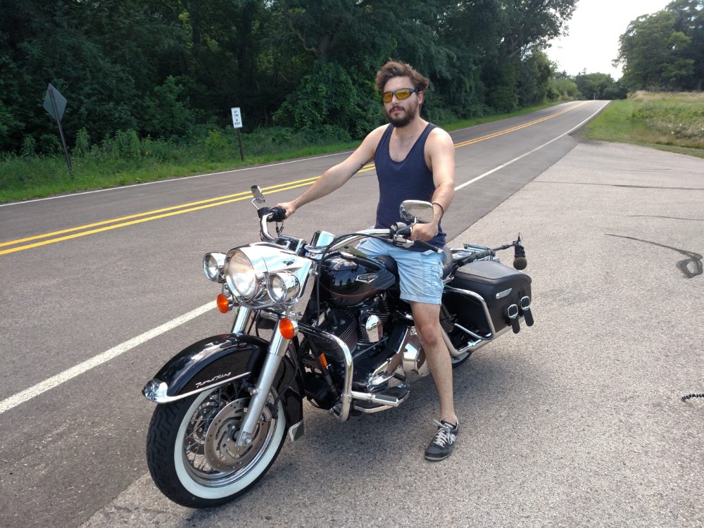 Learning to Record on Two Wheels – Stosh Tuszynski